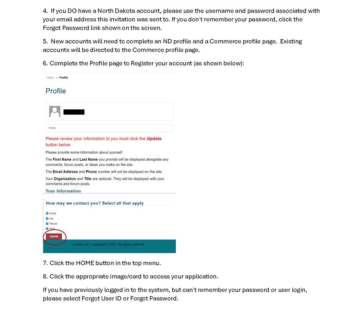 Home · Commerce Portal
